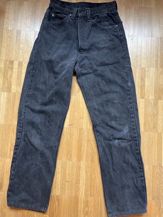 Schwarze Levi's 505 Vintage Jeans | Kaufen auf Ricardo
