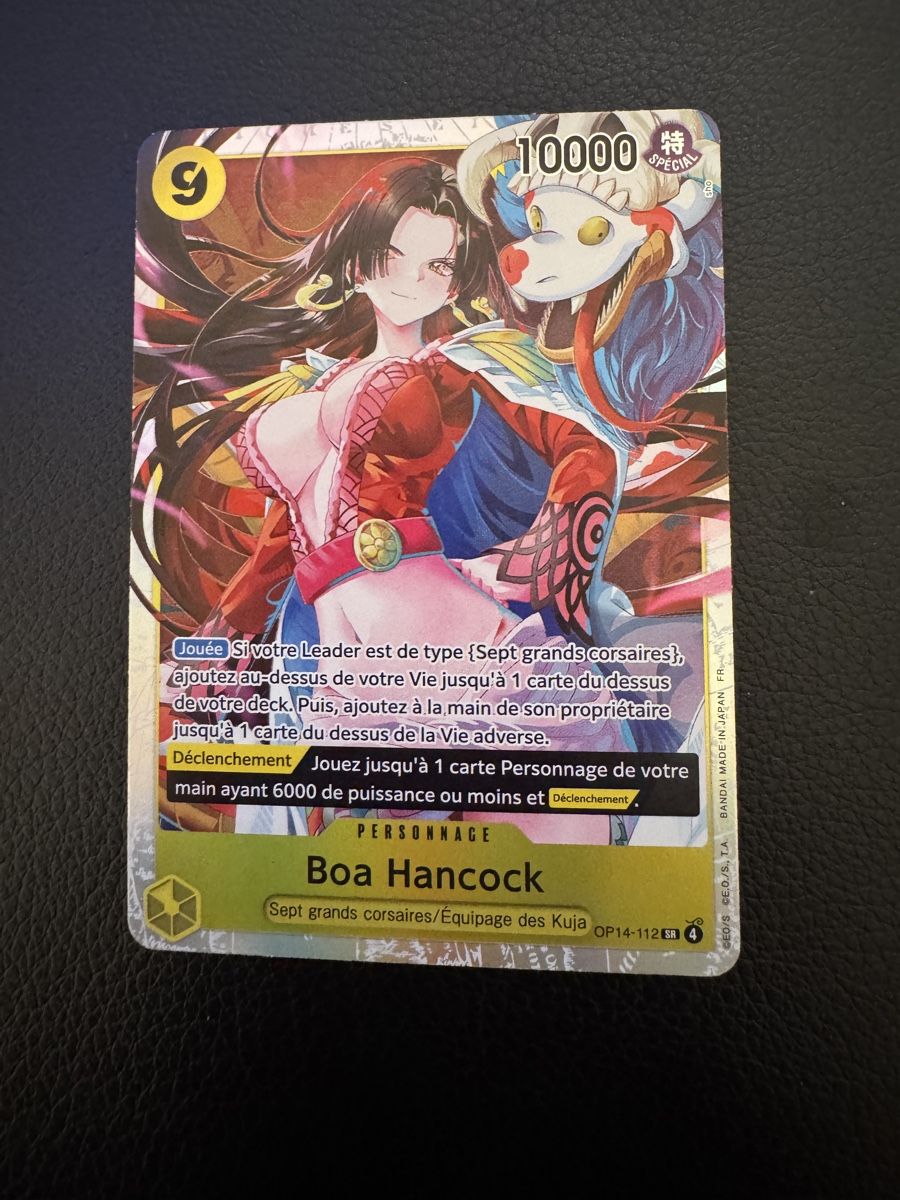 One Piece TCG Boa Hancock SR - OP14 - NM - FRENCH (Neu (gemäss ...