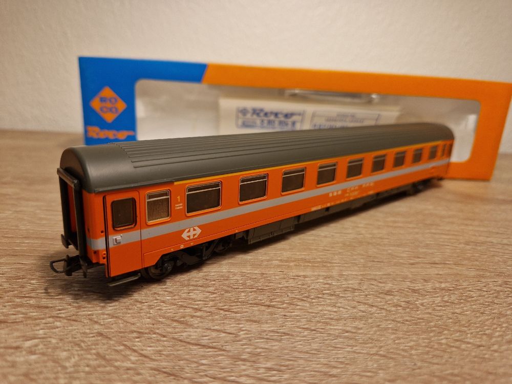 Roco 4236D Personenwagen 1.Kl SBB H0 (D'occasion) à St-Aubin-Sauges ...