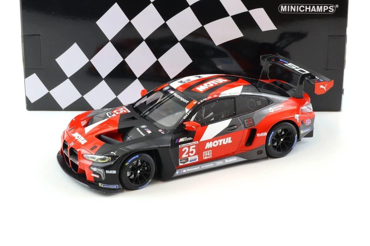 BMW M4 GT3 GTD ProN25 Imsa2022 Minichamps Limitiert 1:18 Neu (Neu und ...