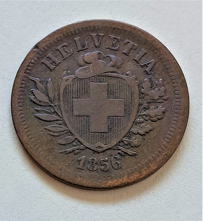 1 Rappen 1856 | Kaufen auf Ricardo