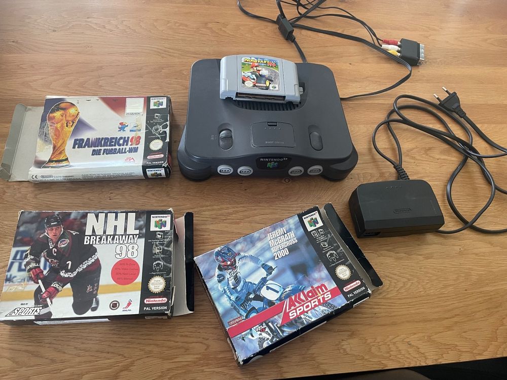 Nintendo 64 konsole plus 4 games (Gebraucht) in Wetzikon ZH für CHF 162 ...
