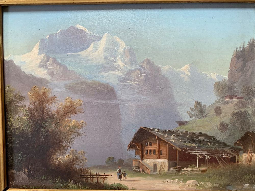 Vedutenmalerei von Ernst Hodel (Gebraucht) in Uetikon am See für CHF 285 – mit Lieferung auf ...