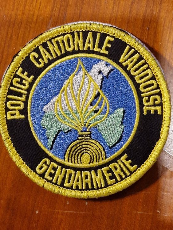 Badge Police cantonale vaudoise velcro Original (Gebraucht) in Nyon für ...