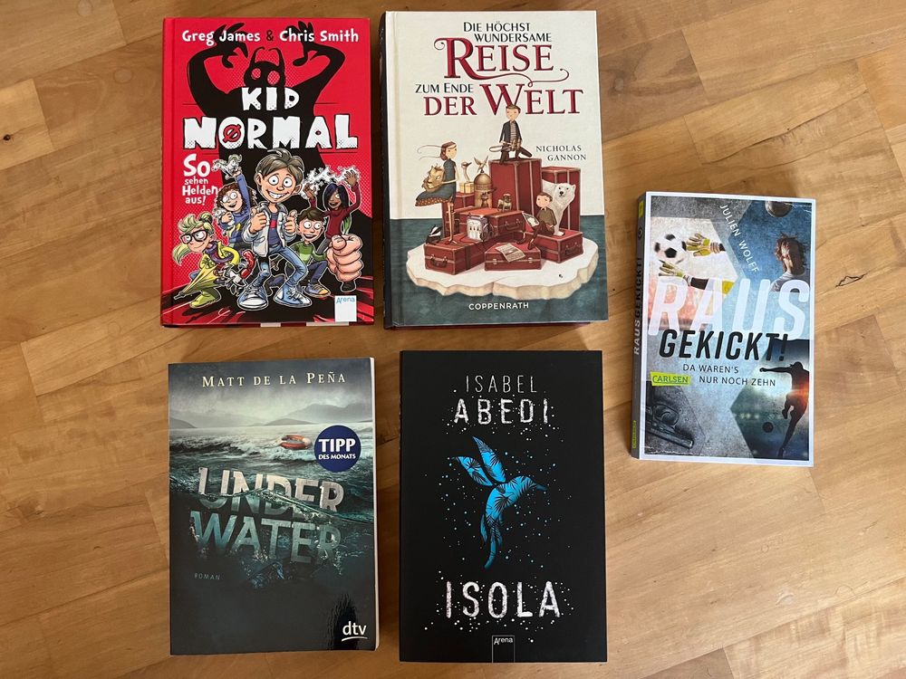 5 Deutsche Jugendbücher (Gebraucht) in Eglisau für CHF 9 – mit ...