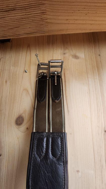 Leder Sattelgurte braun 110 cm | Kaufen auf Ricardo