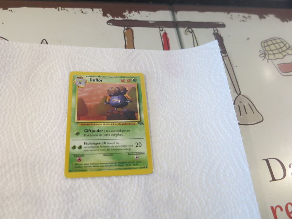 Duflor 60KP Dschungel DEUTSCH Pokémonkarte Nr.37/64 (Neu (gemäss ...