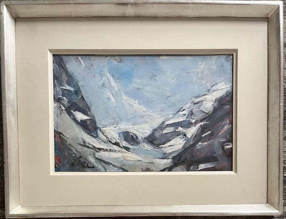 Walter Emil Müller (1896-1983) Winter-Berglandschaft Gemälde (Gebraucht) in Root für CHF 69 ...