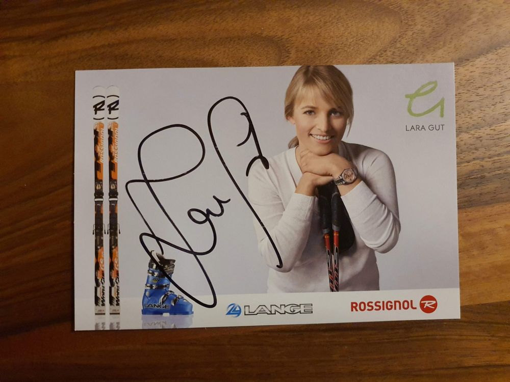 Lara Gut, handsigniert | Kaufen auf Ricardo