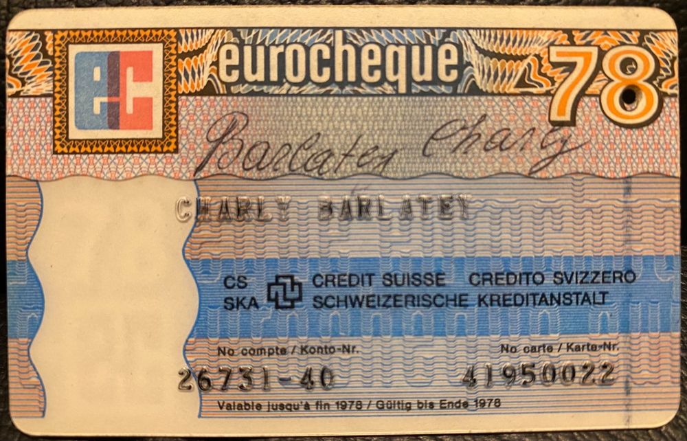 Eurocheque 78 (Gebraucht) in Lausanne für CHF 3 – mit Lieferung auf ...
