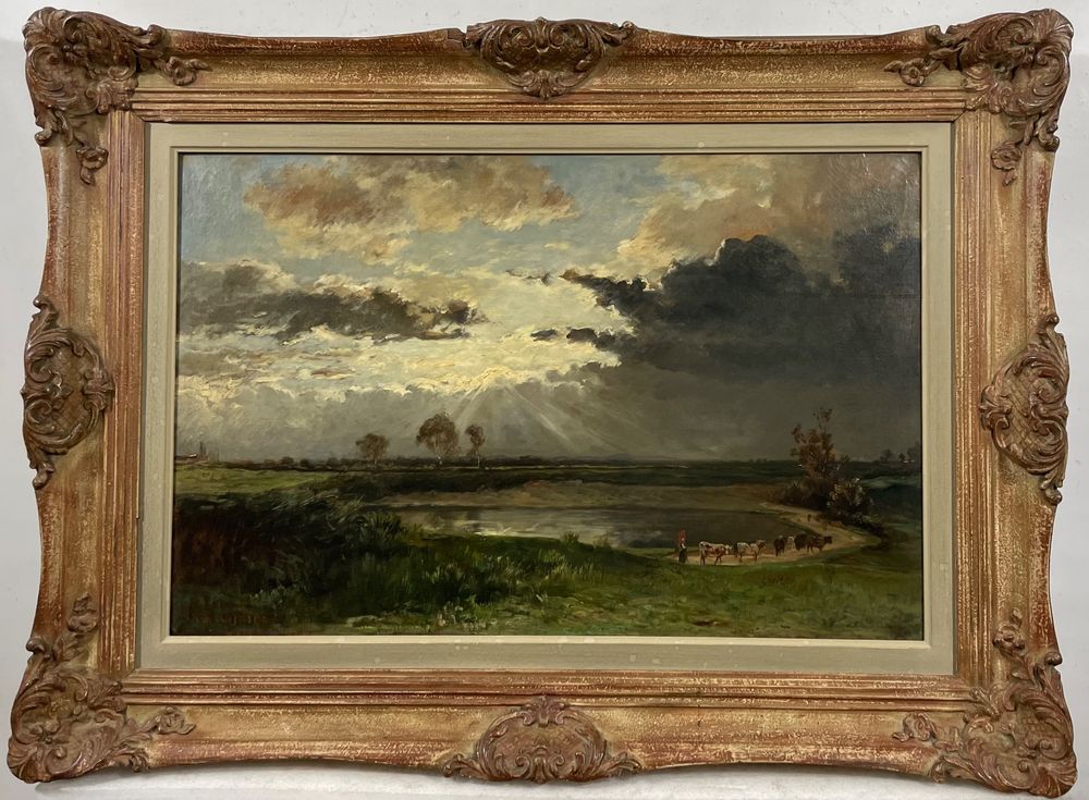 Jean Aime Saint Cyr Girier (1837-1911/12) grosses Gemälde | Kaufen auf ...