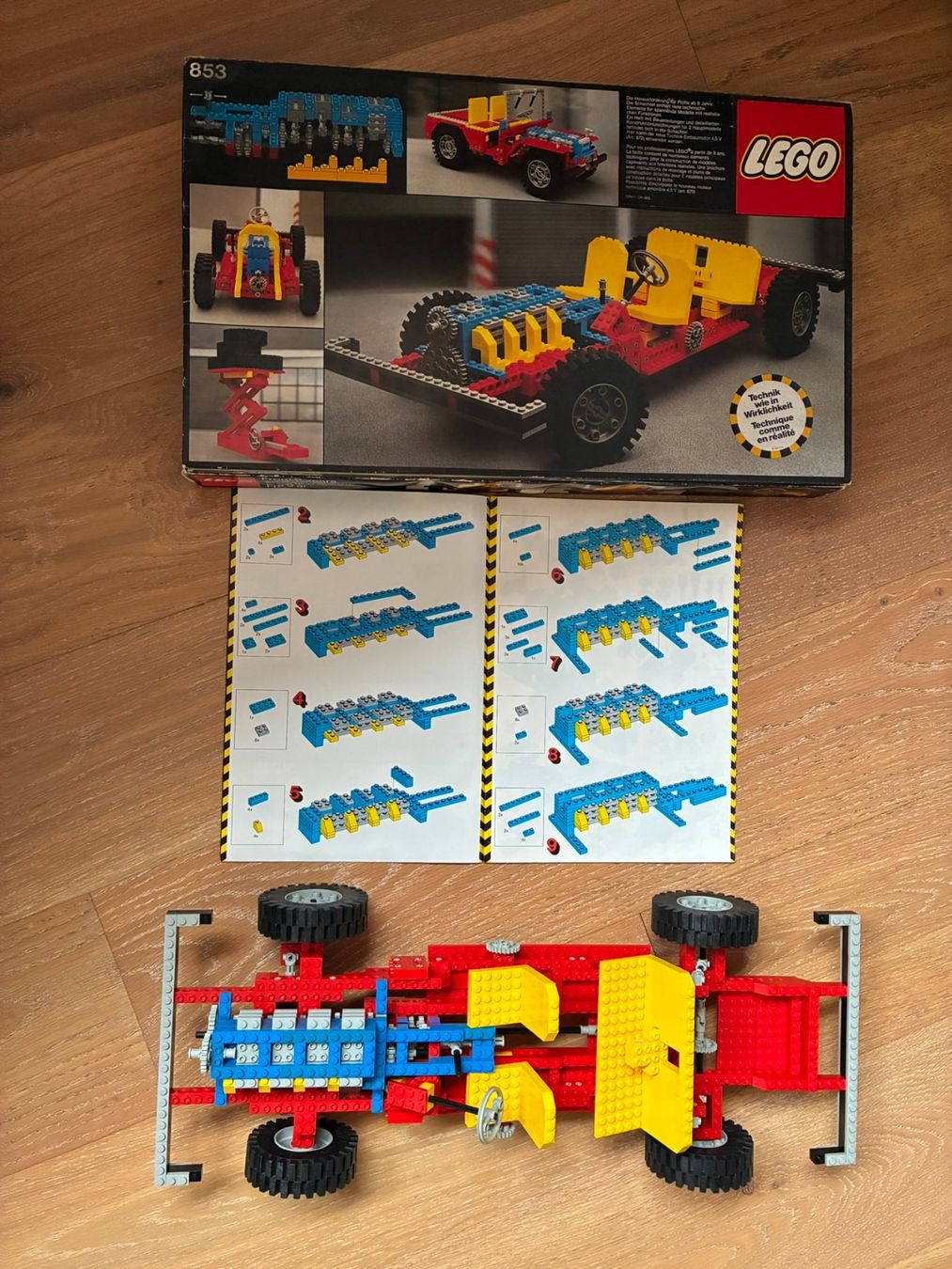 lego expert builder 956 Auto Chassis 1977 vintage, rare (Gebraucht) in ...