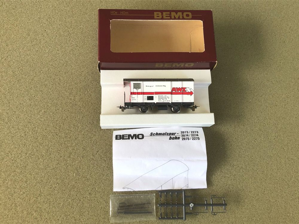 BEMO H0m 2274 300 MOB Gk 502 „AWZ“ HOm | Kaufen auf Ricardo