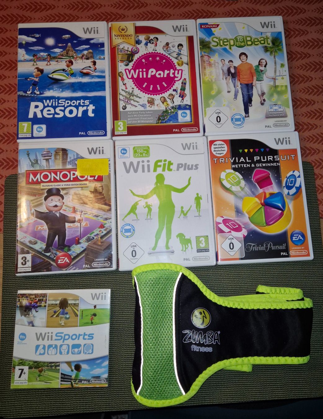 Nintendo Wii Fit mit Balance Board mit Zubehör + 7 Games (Gebraucht) in ...