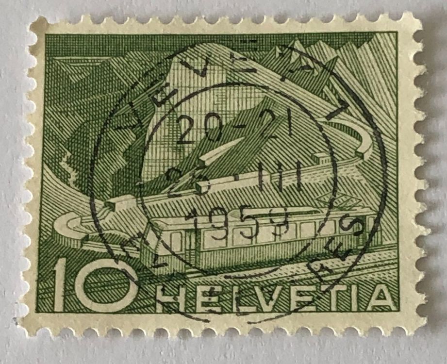 Nr.299 mit Vollstempel Vevey (Gebraucht) in Aarau für CHF 0.3 – mit Lieferung auf Ricardo kaufen