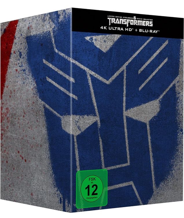 Transformers Collection & Transformers 6, 4K Blu Ray Steelb. (Neu ...