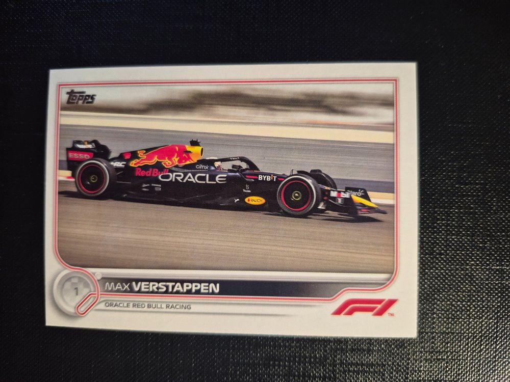 Max Verstappen Oracle Red Bull Racing F1 Team Topps 2022 | Kaufen auf ...