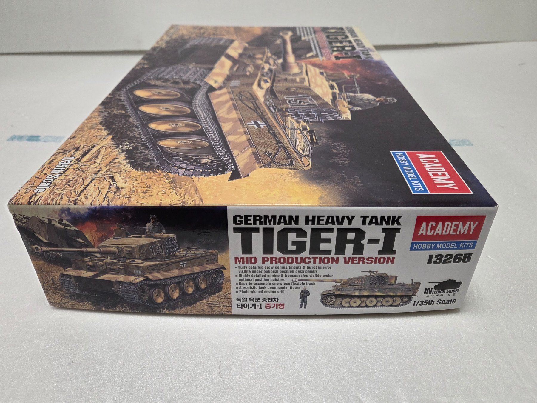 Academy 13265 German Heavy Tank Tiger-I 1:35 (Neu und originalverpackt ...