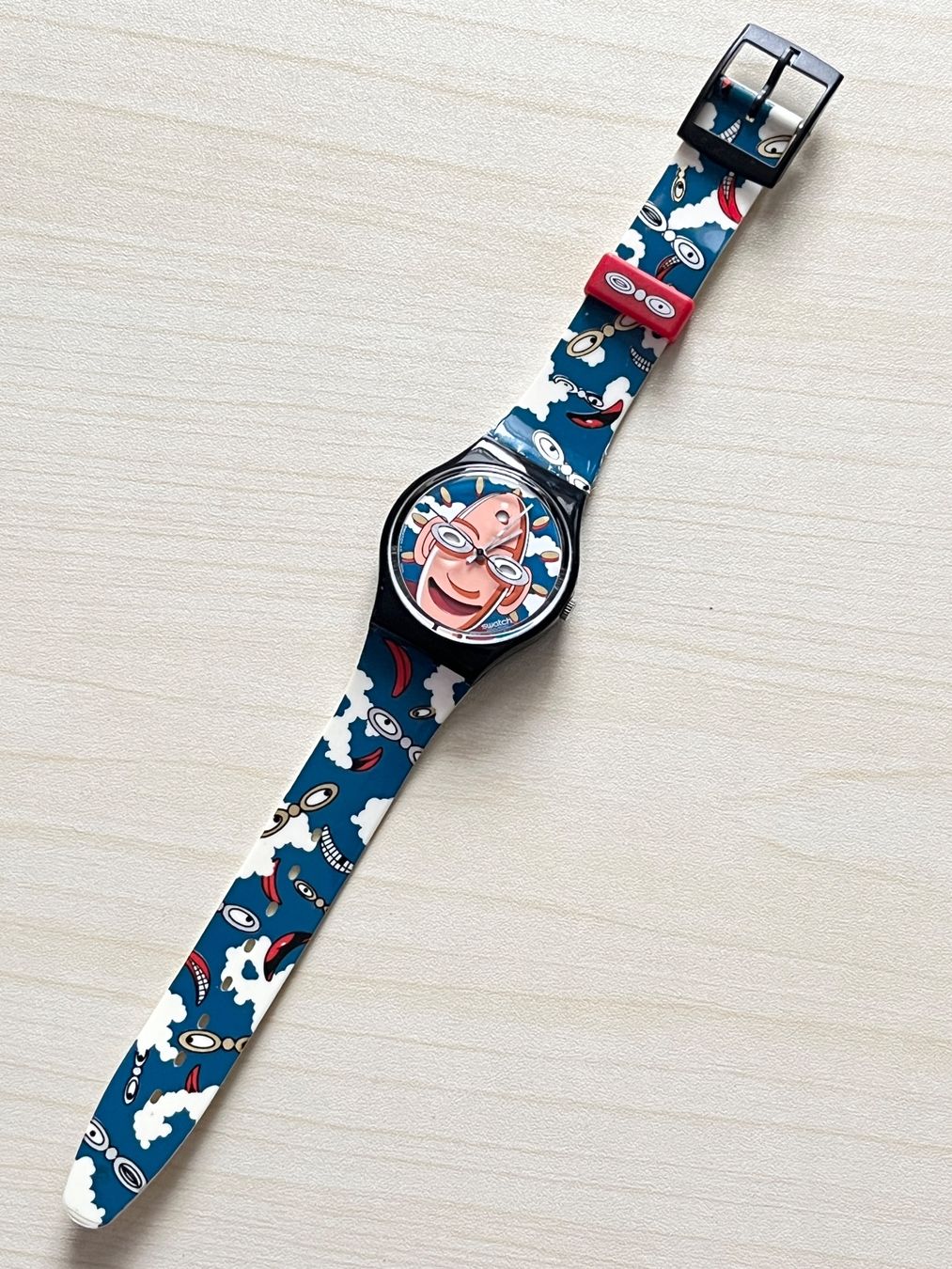 Swatch Uhr, Special Uhr, Fun Uhr, Comic Design (Gebraucht) in Grenchen ...