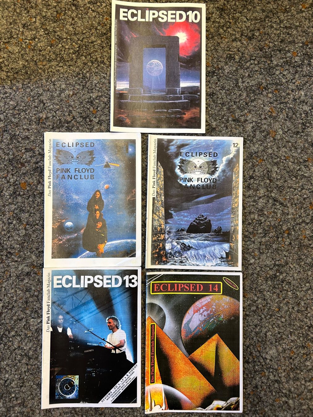 Pink Floyd Fanclub Magazine Eclipsed - Nr.10-14 /1995 (Gebraucht) in ...