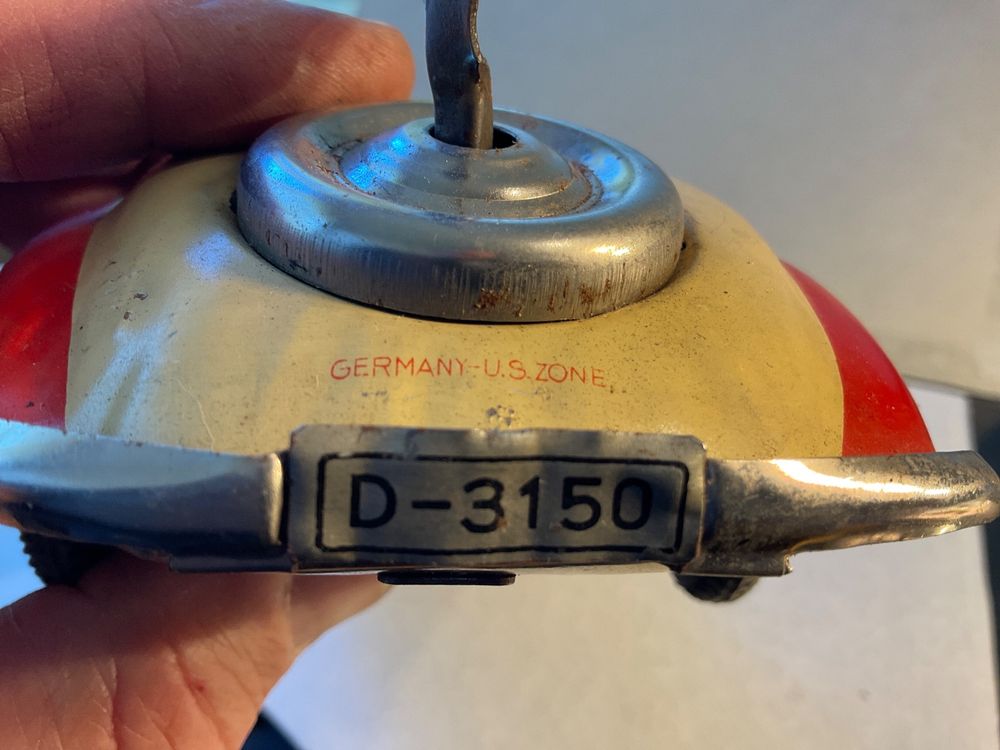 Blechspielzeug Auto Johann Distler Wanderer um 1950 antik | Kaufen auf ...