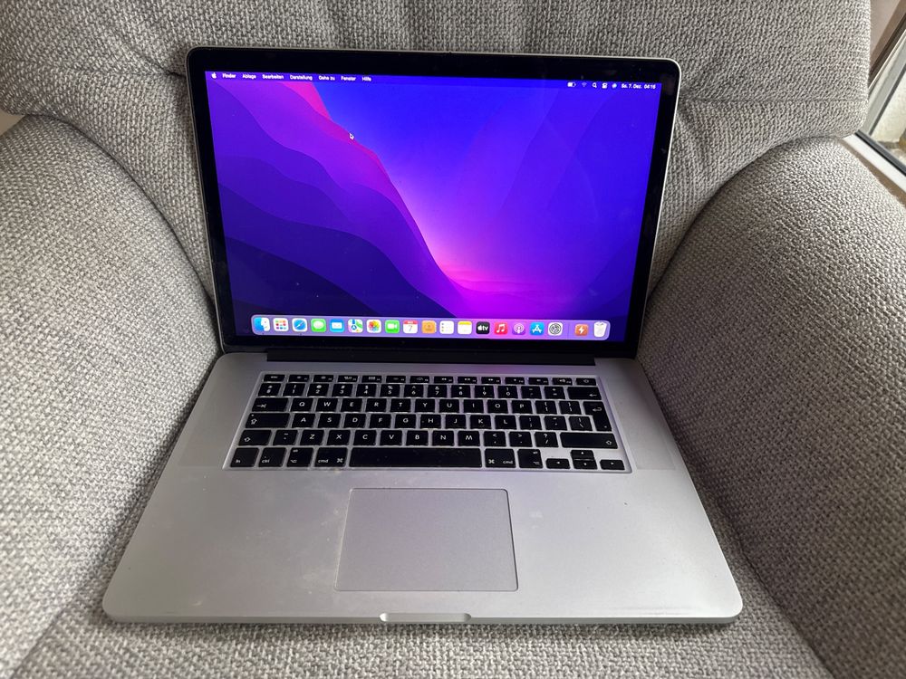 MacBook Pro Retina 15 Zoll inkl. Microsoft Office 2021 SSD (Gebraucht) in Adliswil für CHF 100 ...