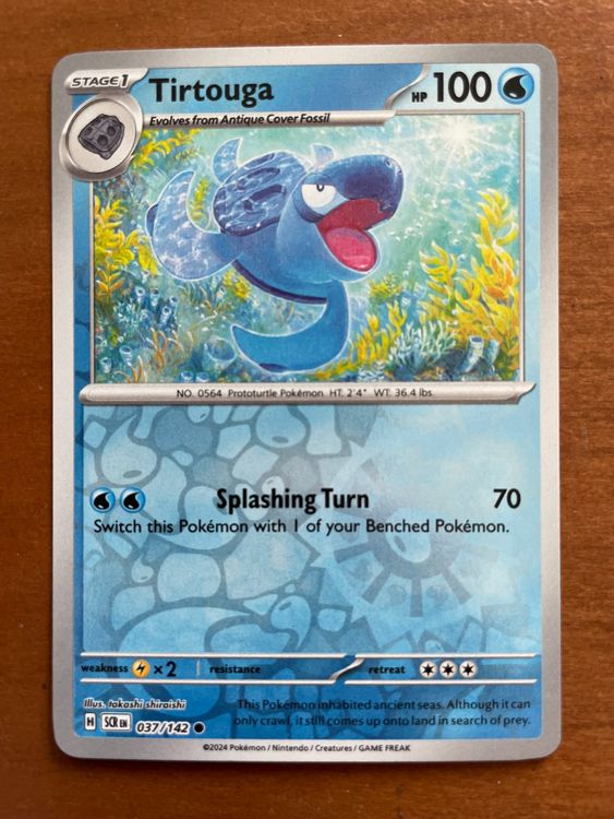 Pokemon Tirtouga Reverse (Versand gratis) (Neu (gemäss Beschreibung ...