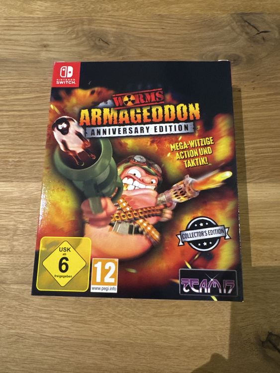 Worms Armageddon Anniversary Edition Switch (Neu und originalverpackt ...