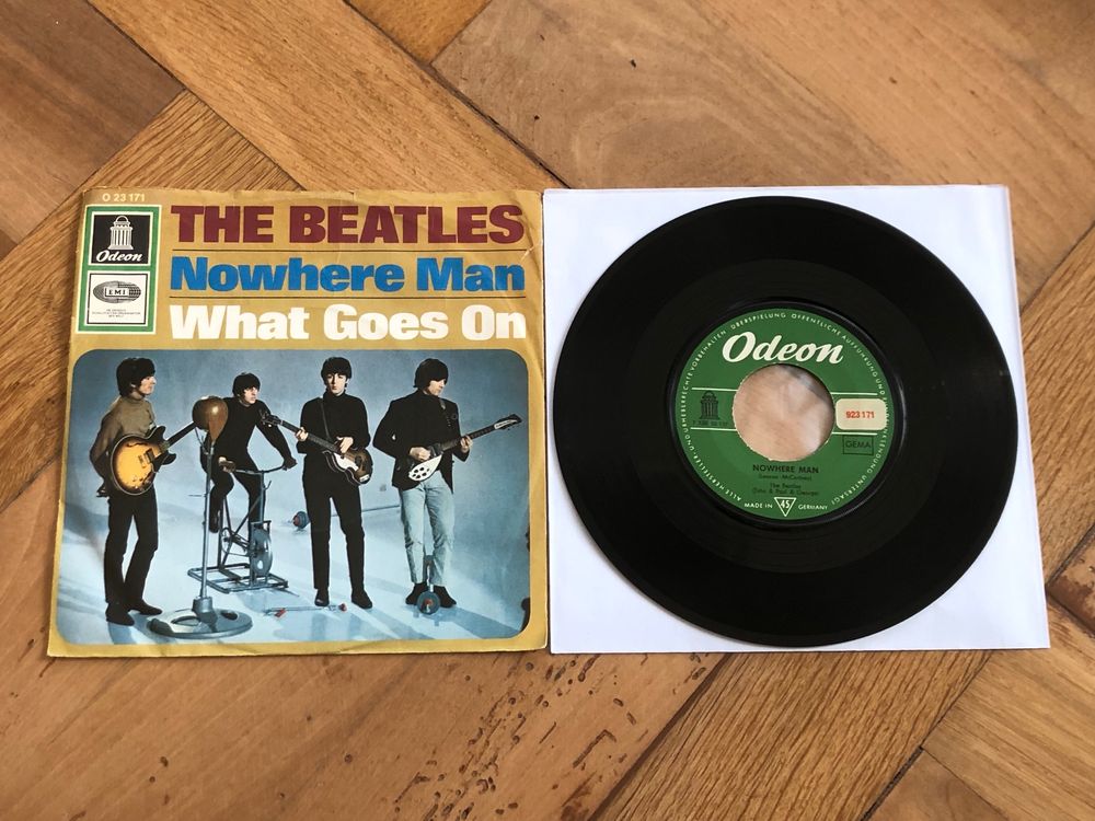 THE BEATLES - NOWHERE MAN 7" SINGLE CLUB EXLIBRIS ODEON (Gebraucht) in ...
