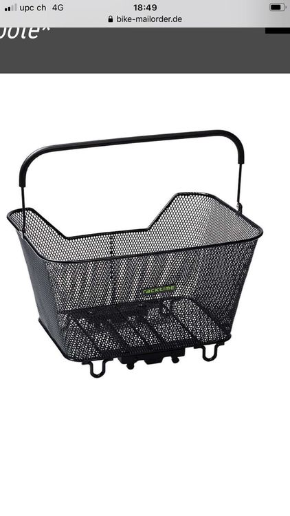 Velokorb gross racktime neu (Neu und originalverpackt) in Wohlen b ...