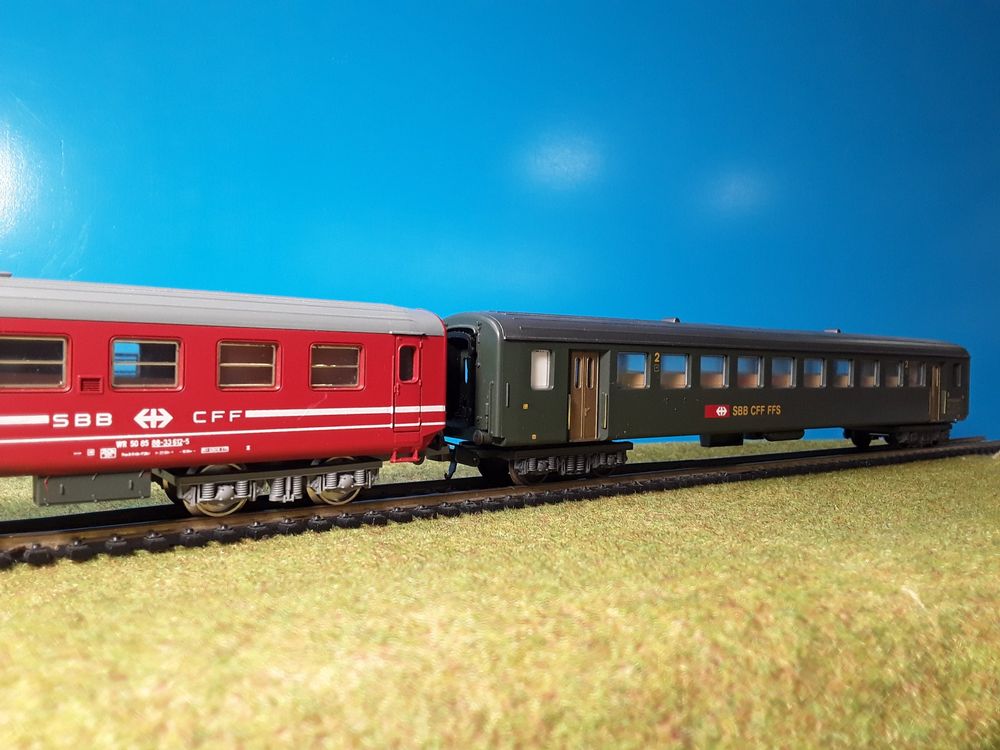 2 x Lima __ SBB Restaurant __ SBB Personenwagen __ Spur H0 | Kaufen auf Ricardo