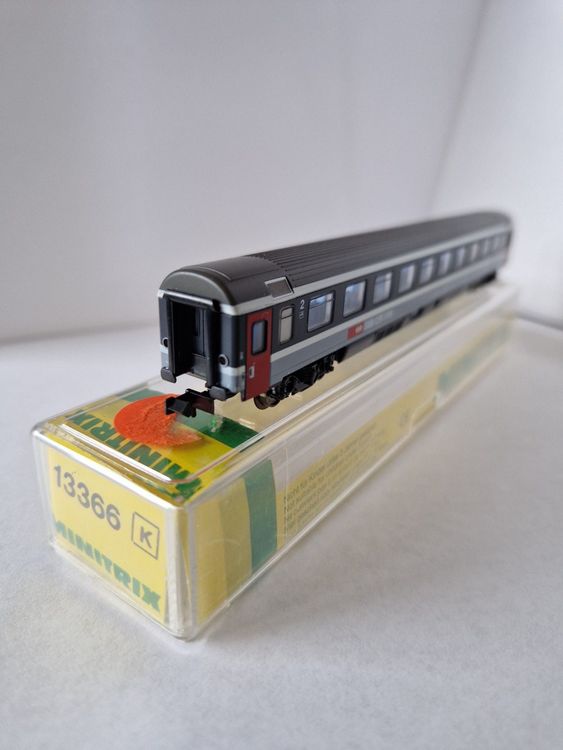 Spur N SBB EC-Großraumwagen 2. Klasse, Bpm Minitrix | Kaufen auf Ricardo