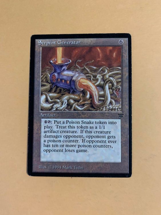 #305: Serpent Generator, rare, Legends (Neu (gemäss Beschreibung)) in ...