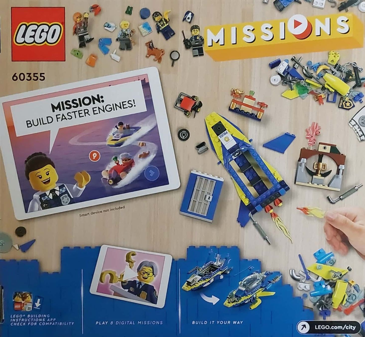 Lego City 60355 Detektivmissionen der Wasserpolizei (Neu und ...
