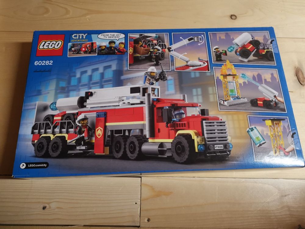 LEGO City Mobile Feuerwehreinsatzzentrale 60282 neu | Kaufen auf Ricardo