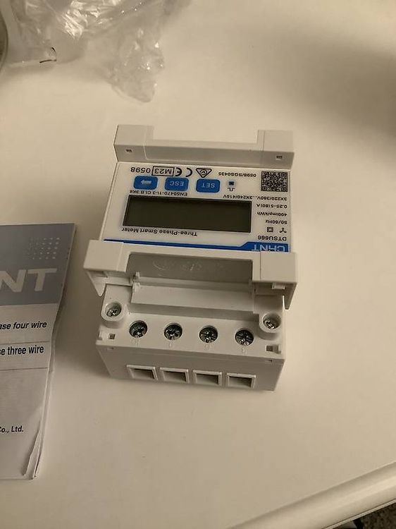 CHINT Stromzähler Smart Meter DTSU666 3-Phasig (Gebraucht) in Schalunen ...