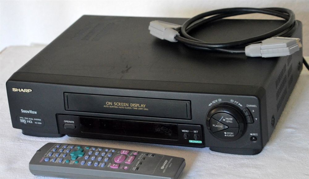 Videorecorder VHS Sharp VC-M24GM magnétoscope (Gebraucht) in Collonges ...