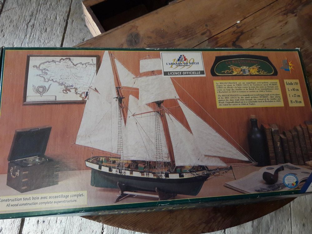 MAQUETTE DU BATEAU LA RECOUVRANCE | Kaufen auf Ricardo