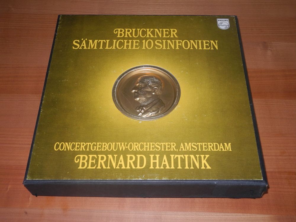 BRUCKNER: ALLE SINFONIEN – HAITINK - PHILIPS STEREO 12 LPs (Neu (gemäss Beschreibung)) in ...
