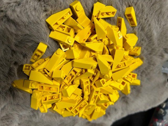 LEGO 100x Dach-/Schrägstein 3x1 33° (4286) (Gebraucht) in Müntschemier ...