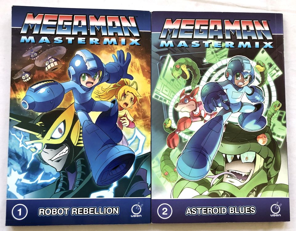 MEGAMAN MASTERMIX - Vol.1 + Vol. 2 [Englische Ausgaben] (Gebraucht) in ...
