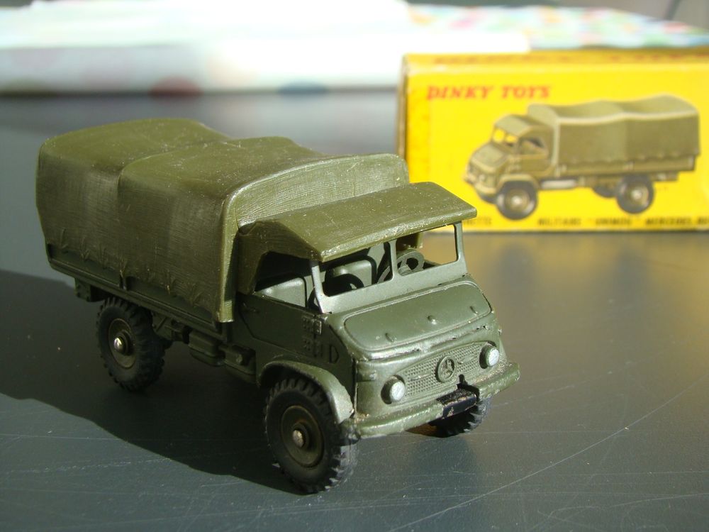Dinky Militär Mercedes Unimog Nr 621 ovp 1:43 cool | Kaufen auf Ricardo