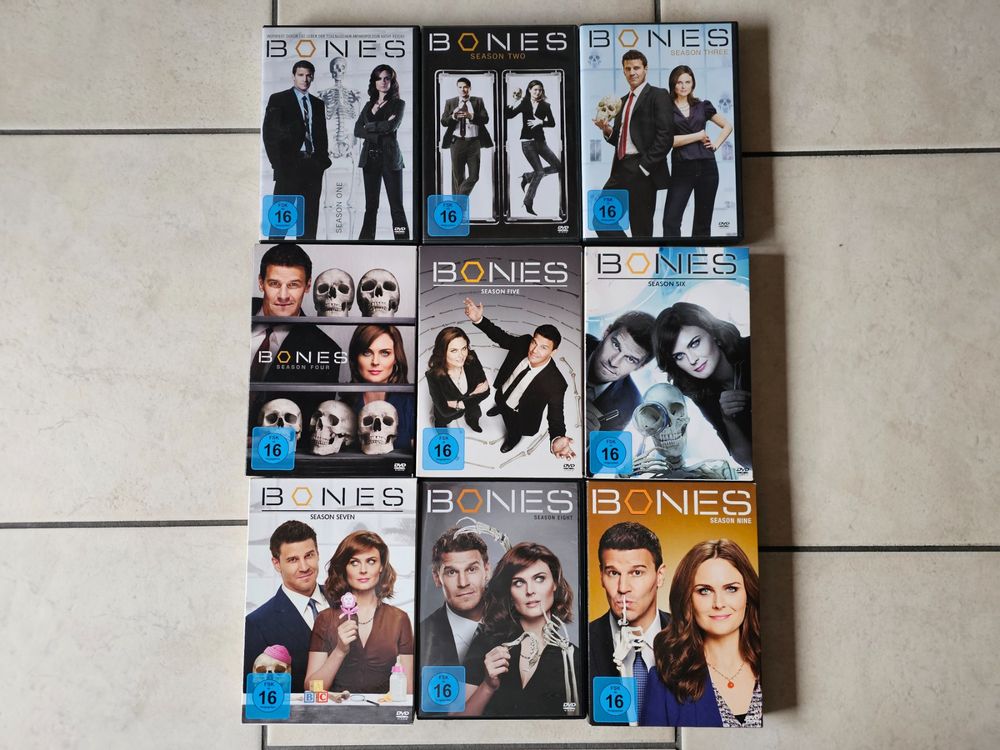 Bones - Staffeln 1 - 9 | Kaufen auf Ricardo