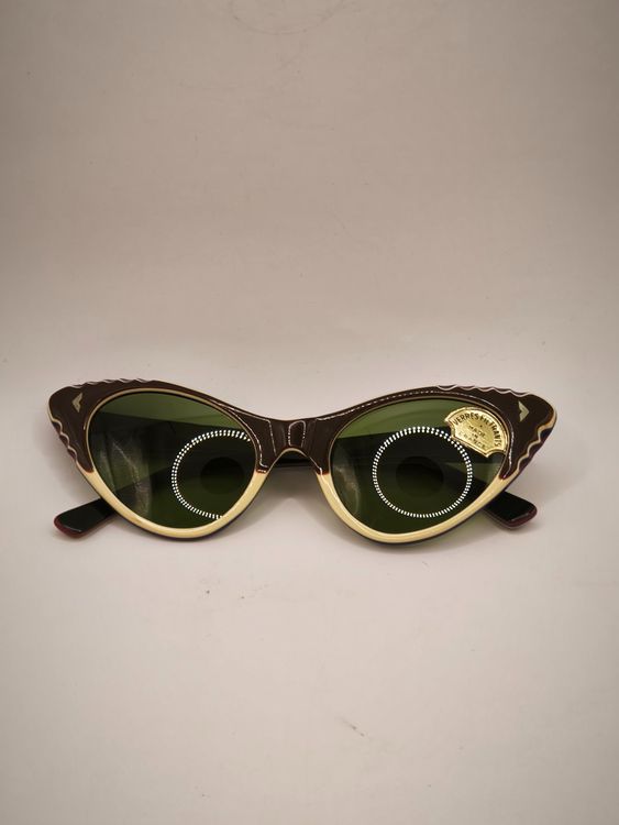 Vintage Cat-Eye Sonnenbrille 50er/60er Jahre Made in France (Neu ...