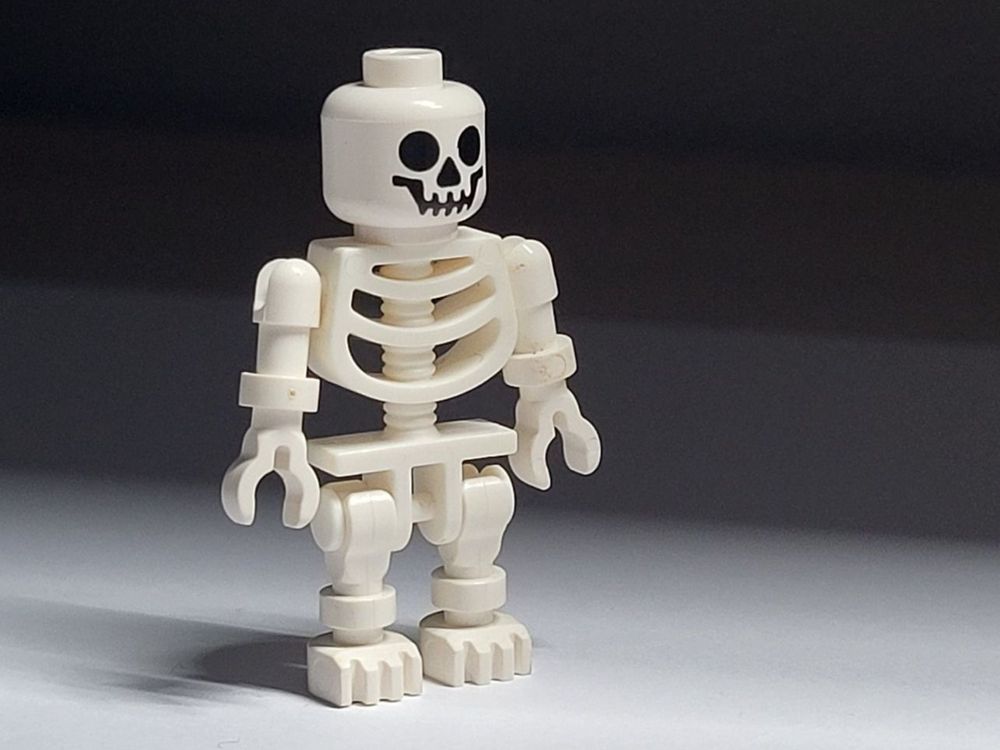 LEGO Castle Minifigur gen001: Skelett mit standard Schädel | Kaufen auf ...