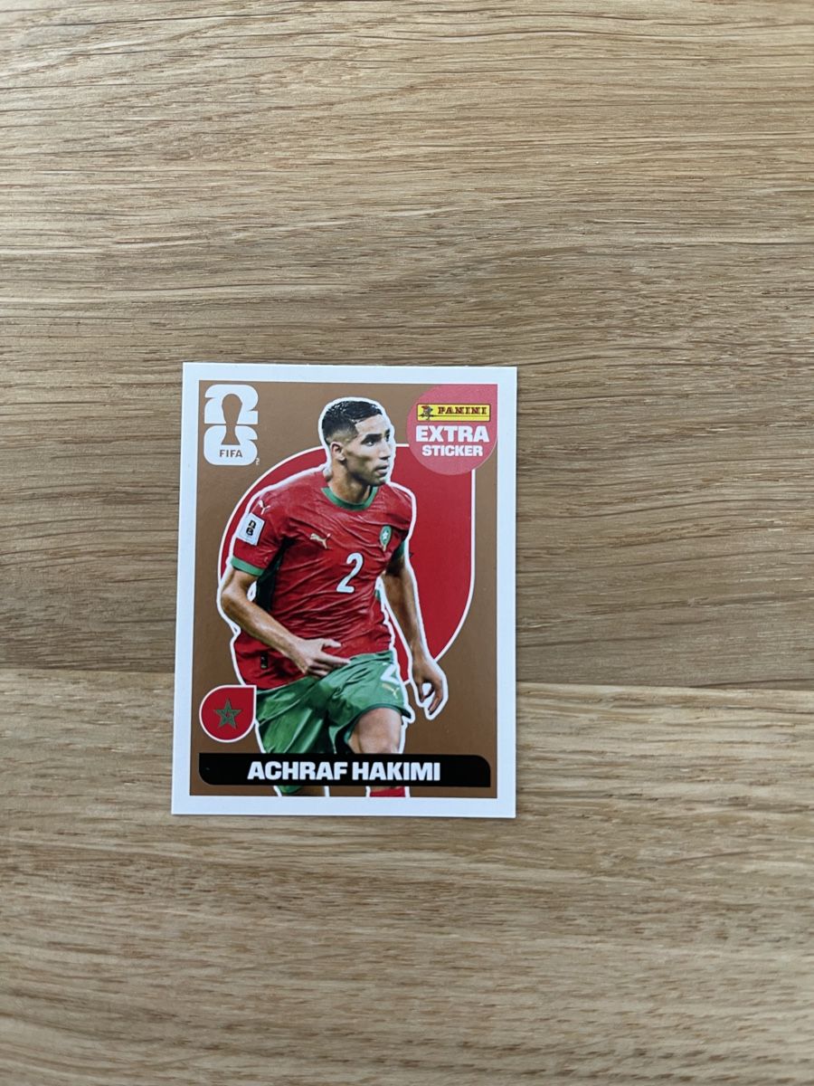 Panini WM 2026 - Extra Sticker - Bronze - Achraf Hakimi (Neu und ...