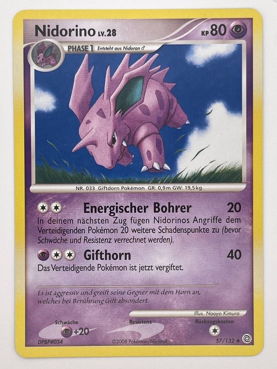 Nidorino 57/132 Pokémon Secret Wonders | Kaufen auf Ricardo
