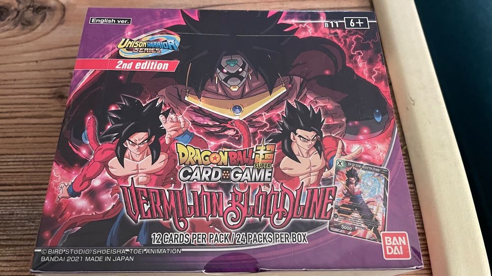 Dragonball card game vermillion bloodline (Neu und originalverpackt) in ...