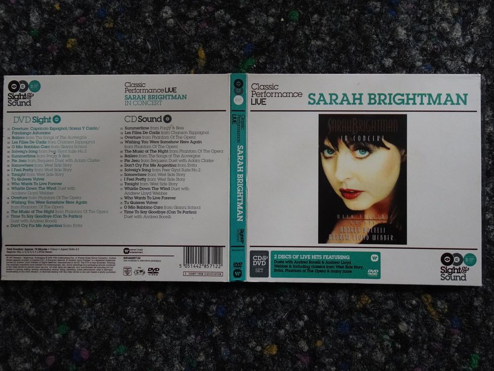 CD&DVD : Sarah Brightman (Gebraucht) in Lotzwil für CHF 5 – mit ...