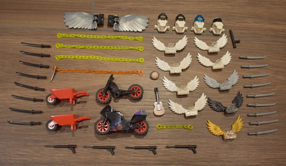 Lego Minifiguren Teile Motorrad Engel Flügel Teile Mix | Kaufen auf Ricardo